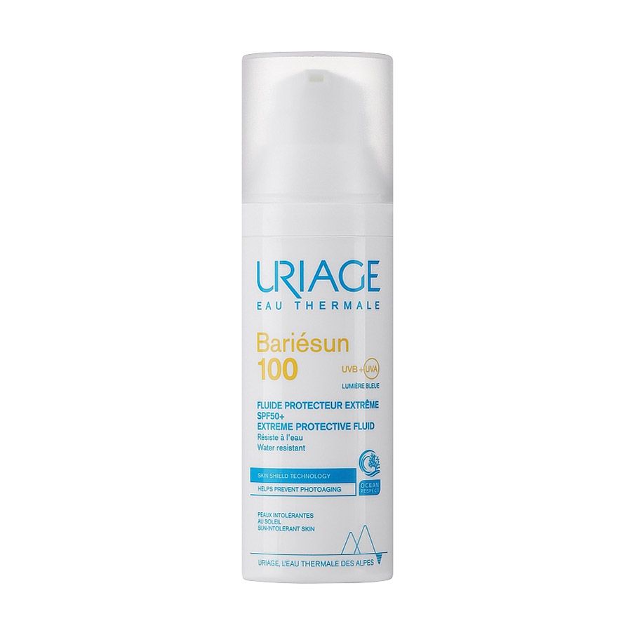 Солнцезащитный крем с экстремальной защитой Uriage Bariesun 100 Extreme Protective Fluid SPF 50 ...