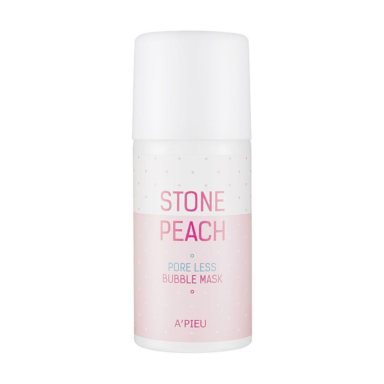 Кислородная очищающая маска для лица A'pieu Stone Peach Poreless Bubble ...