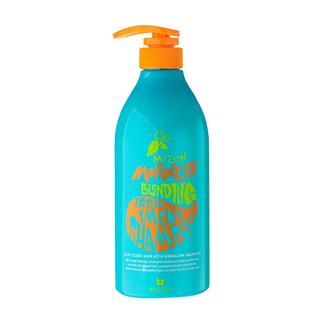Шампунь для волос Mizon Moroccan Blending Treatment Shampoo с аргановым ...