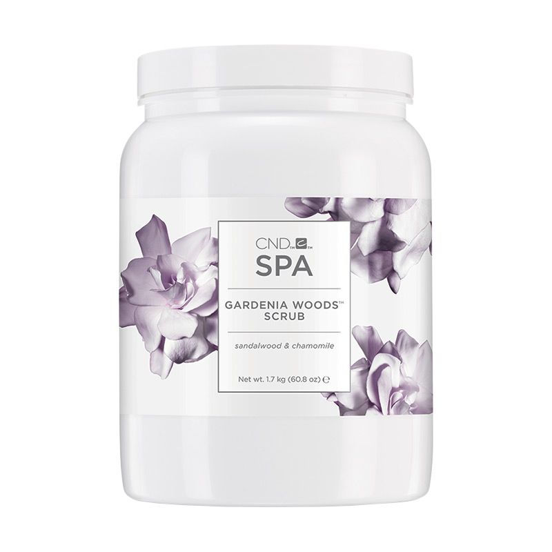 Скраб для рук и ног CND Spa Gardenia Woods Scrub, 1.7 кг - купить на EVA.UA