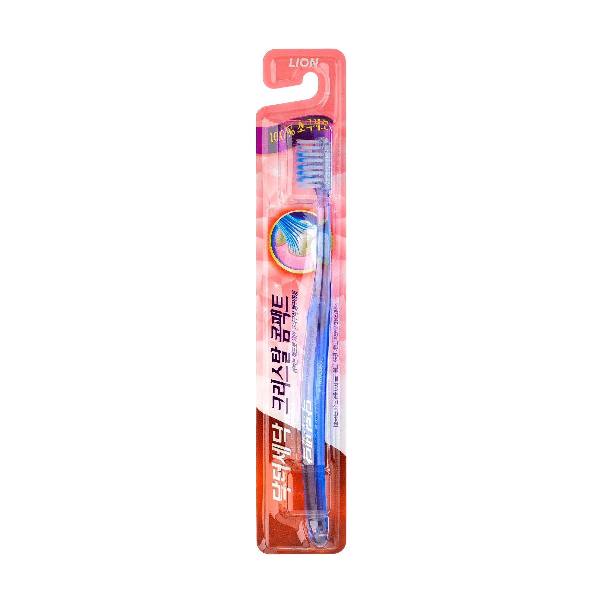 Зубна щітка Lion Dr. Sedoc Crystal Compact Toothbrush для слабких ясен, 1 шт - купити на EVA.UA