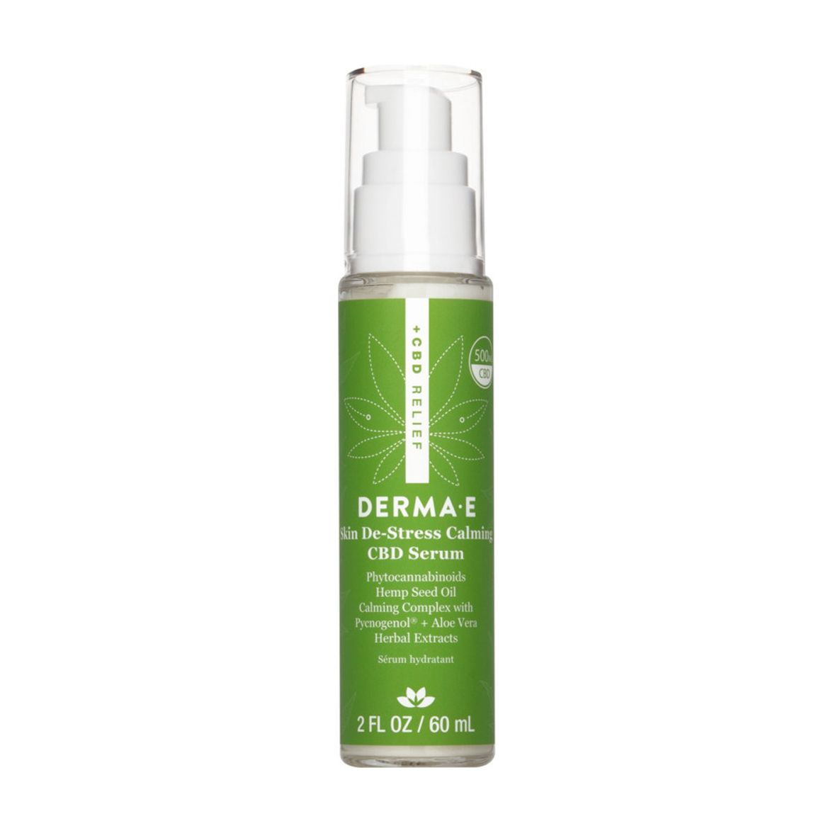 Сыворотка для лица Derma E +CBD Relief Skin De-Stress Calming CBD Serum ...