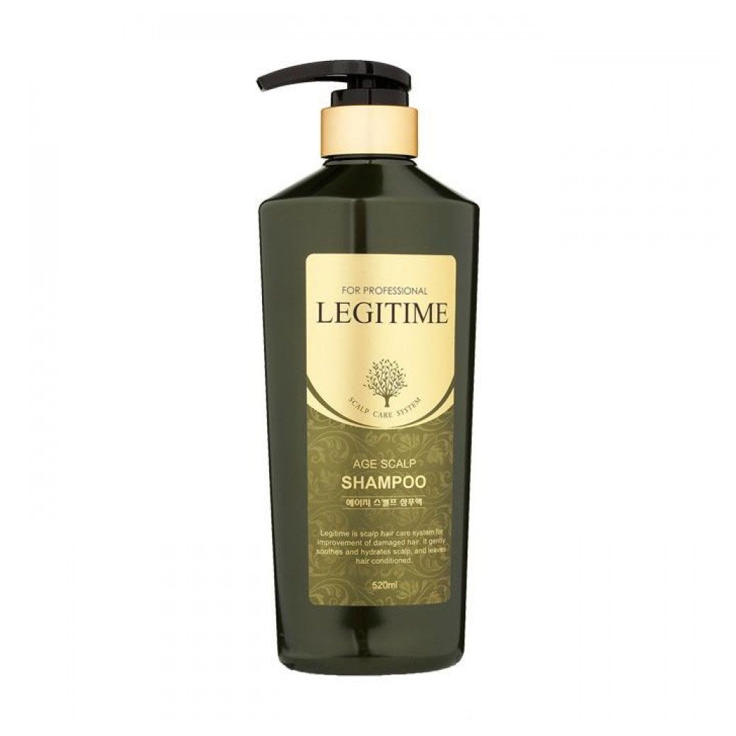Укрепляющий шампунь для волос Welcos Legitime Age Scalp Shampoo, 520 мл ...