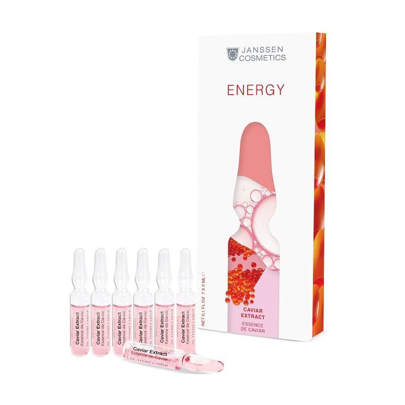 Ампули для обличчя Janssen Cosmetics Energy Caviar Extract Ampoules ...