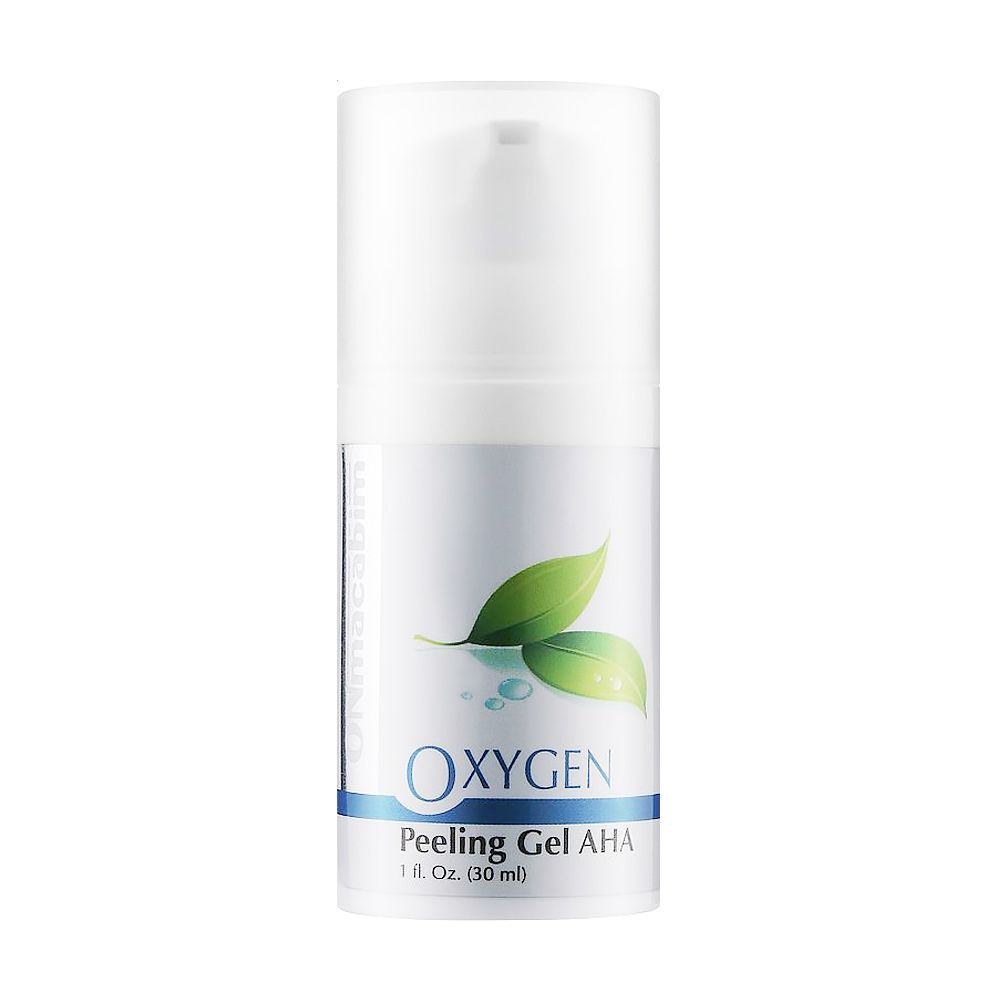 Очищающий гель-пилинг для лица ONmacabim Oxygen Peeling Gel AHA, 30 мл ...