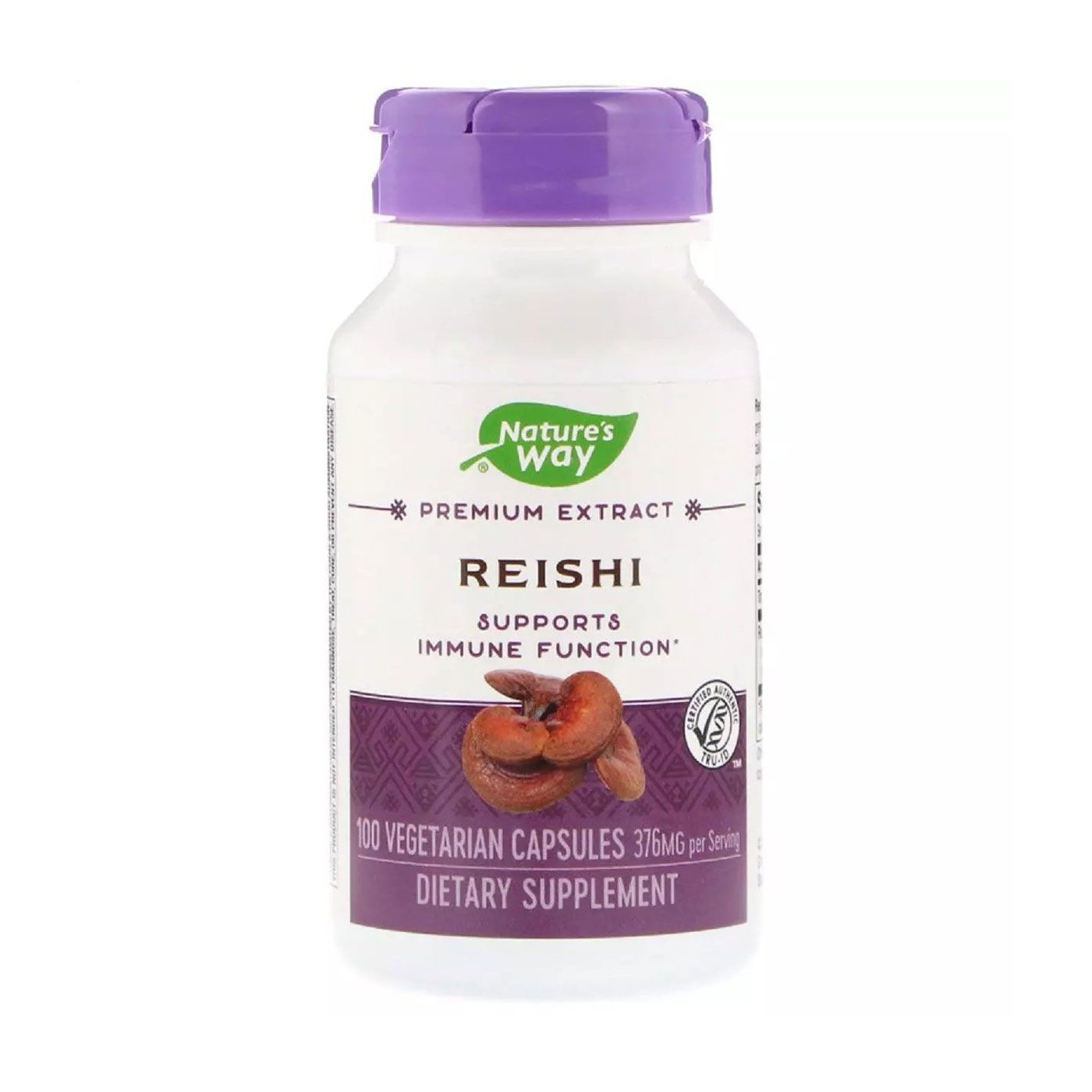 Пищевая добавка в капсулах Nature's Way Reishi Standardized экстракт ...