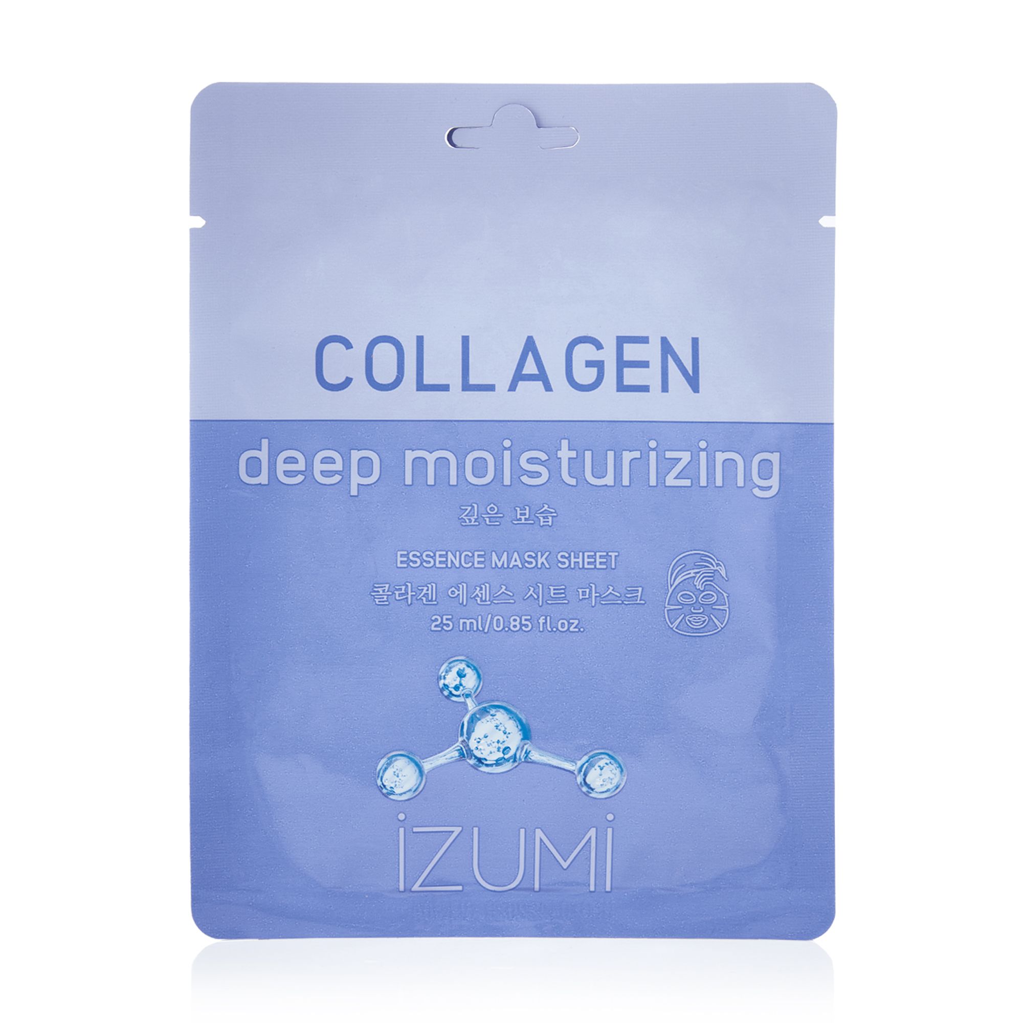 Тканинна маска для обличчя IZUMI Collagen Essence Mask з колагеном, 25 ...
