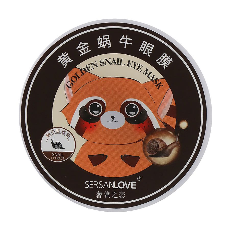 Гідрогелеві патчі для шкіри навколо очей Sersanlove Golden Snail Eye ...