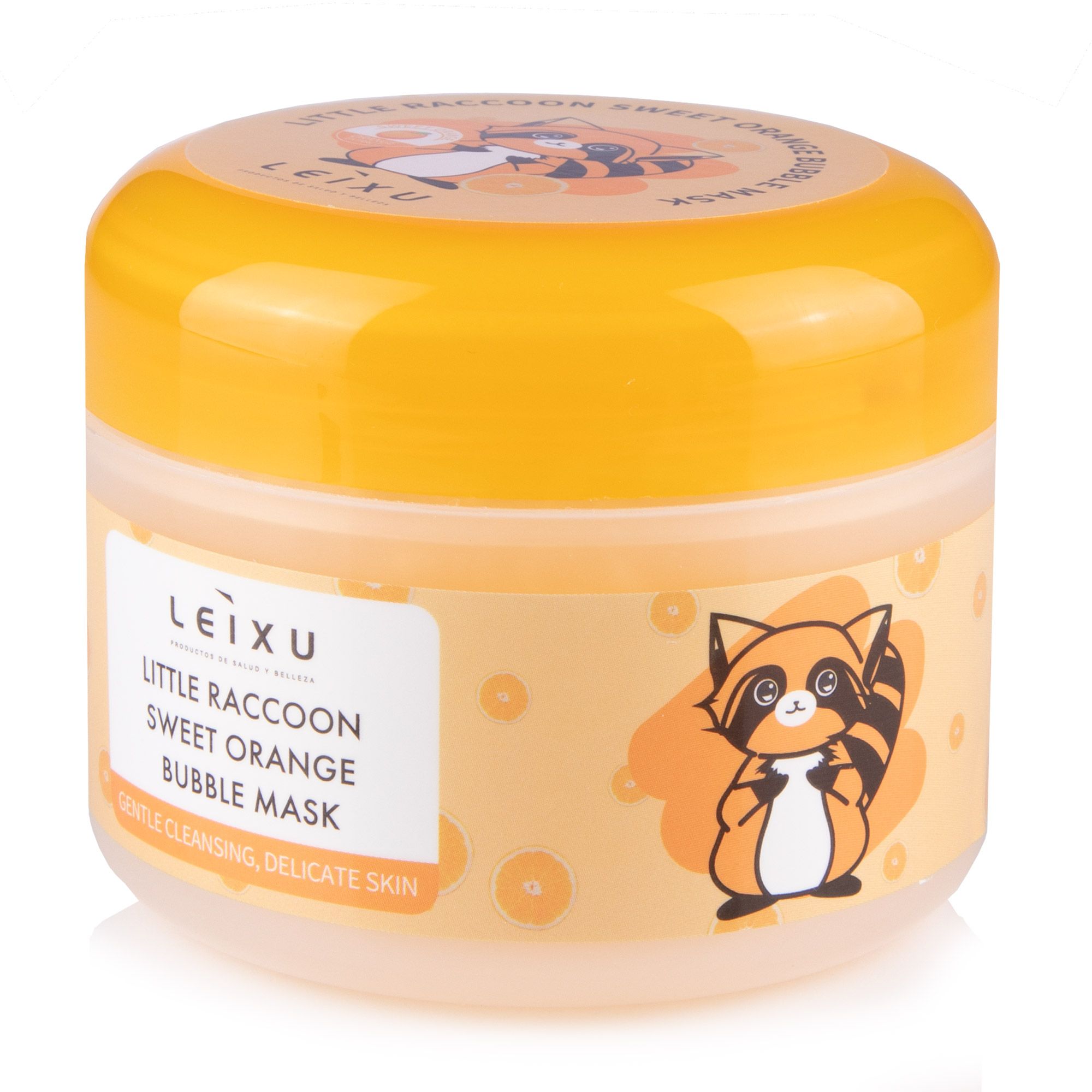очищувальна бульбашкова киснева маска для обличчя Leixu Little Raccoon