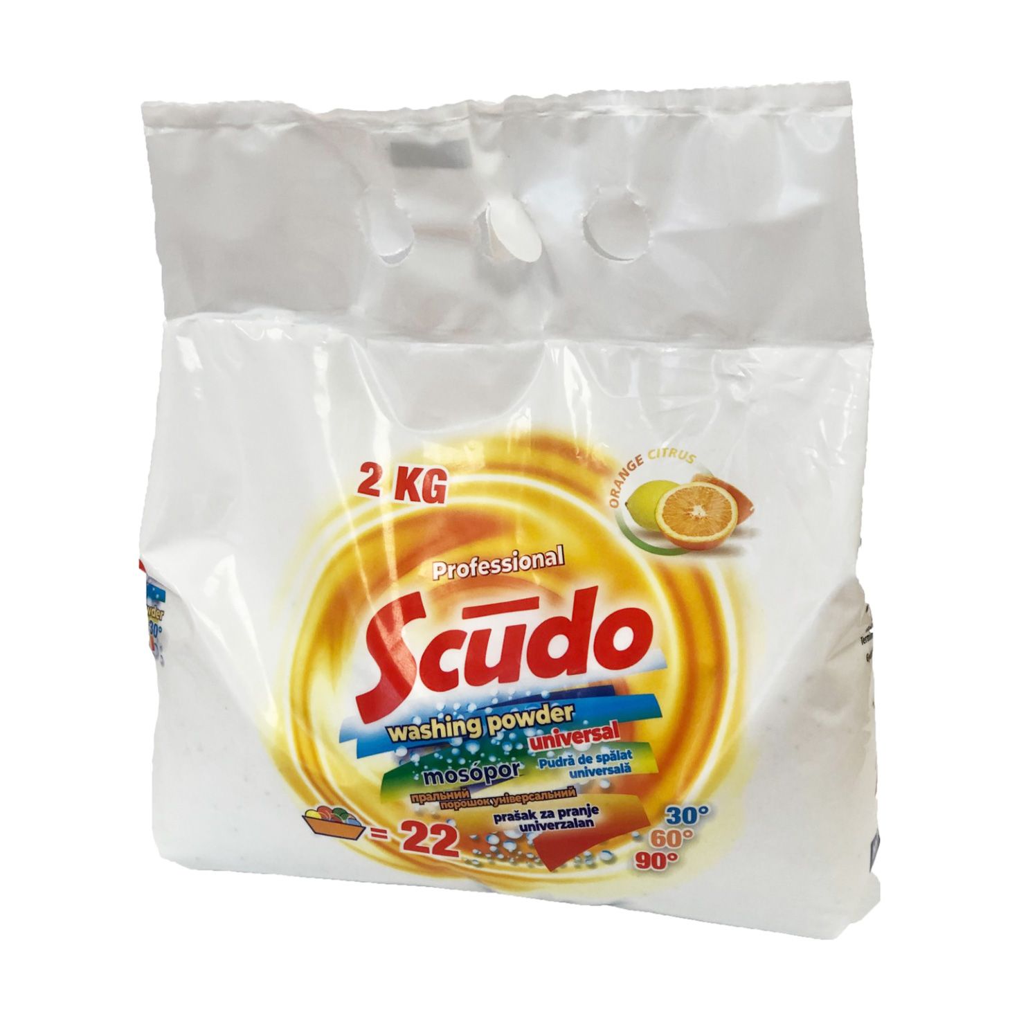 Стиральный порошок Scudo Washing Powder Универсальный, 22 стирки, 2 кг ...