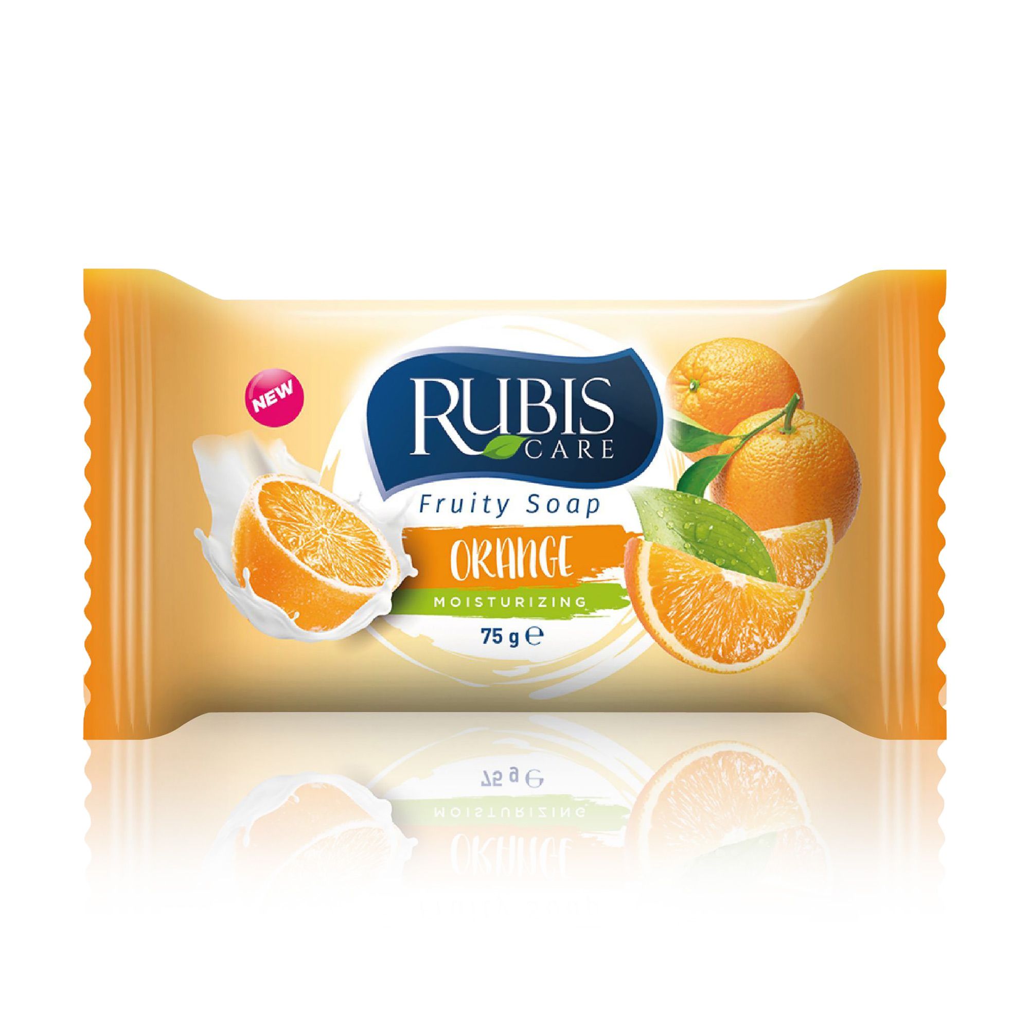 Тверде мило Rubis Care Fruity Soap Orange Апельсин, 75 г - купити на EVA.UA