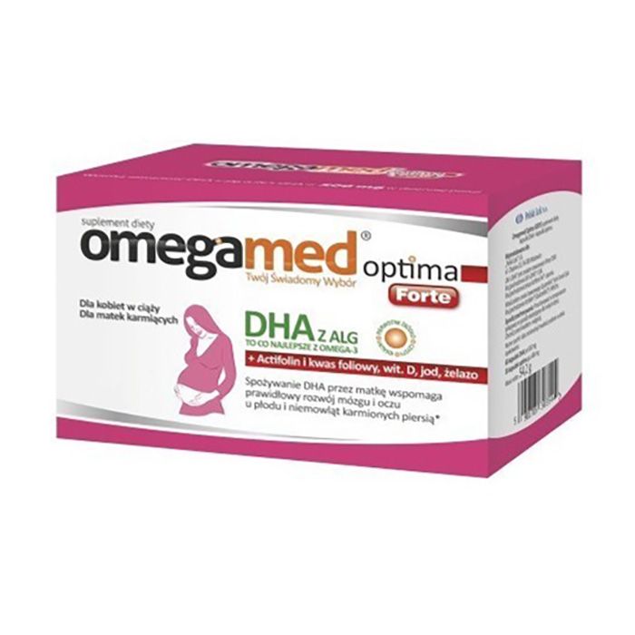 Харчова добавка в капсулах та таблетках Polski Lek Omegamed Optima ...