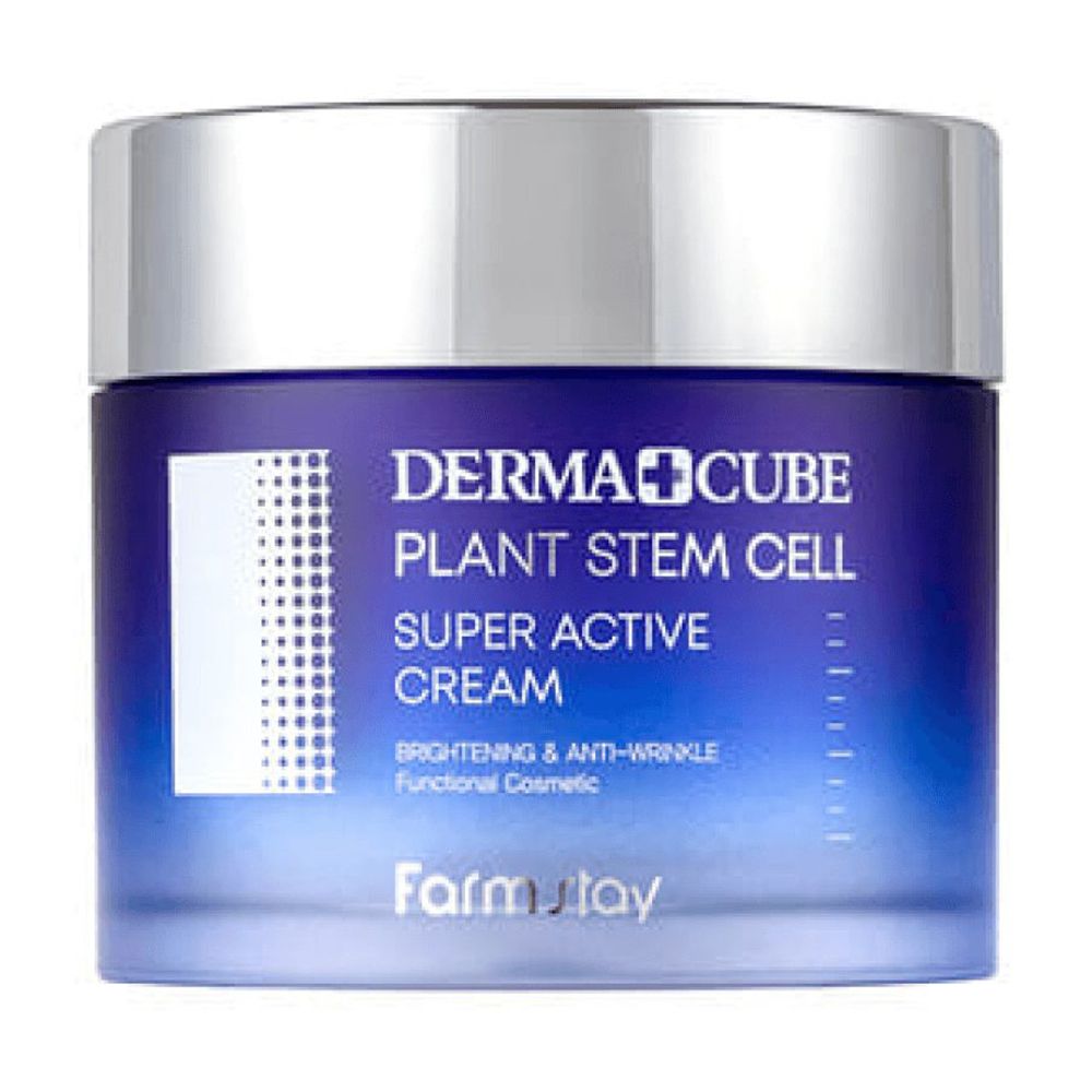 Антивіковий крем для обличчя FarmStay Derma Cube Plant Stem Cell Super ...