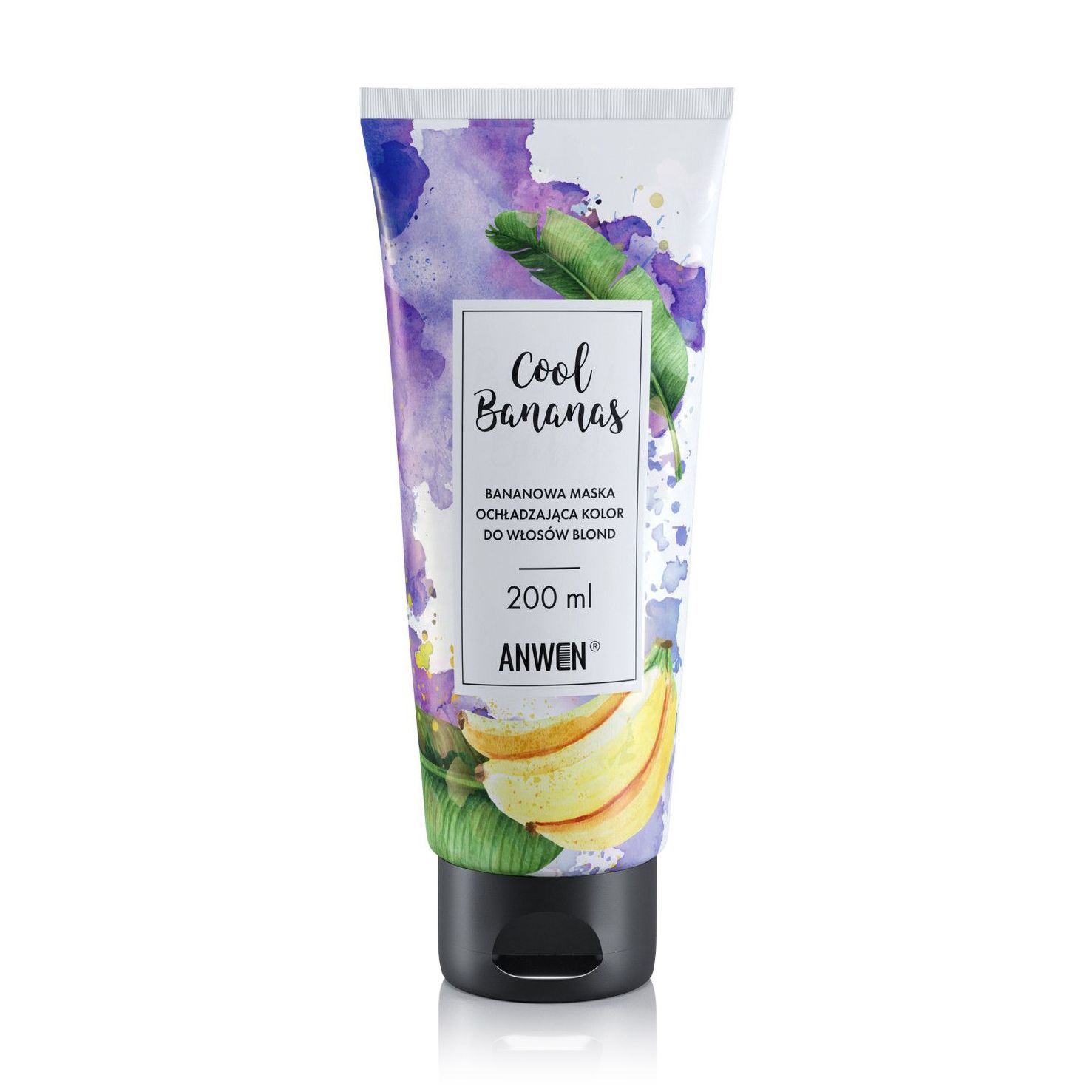 Маска для светлых волос Anwen Cool Bananas Color Cooling Mask, 200 мл ...