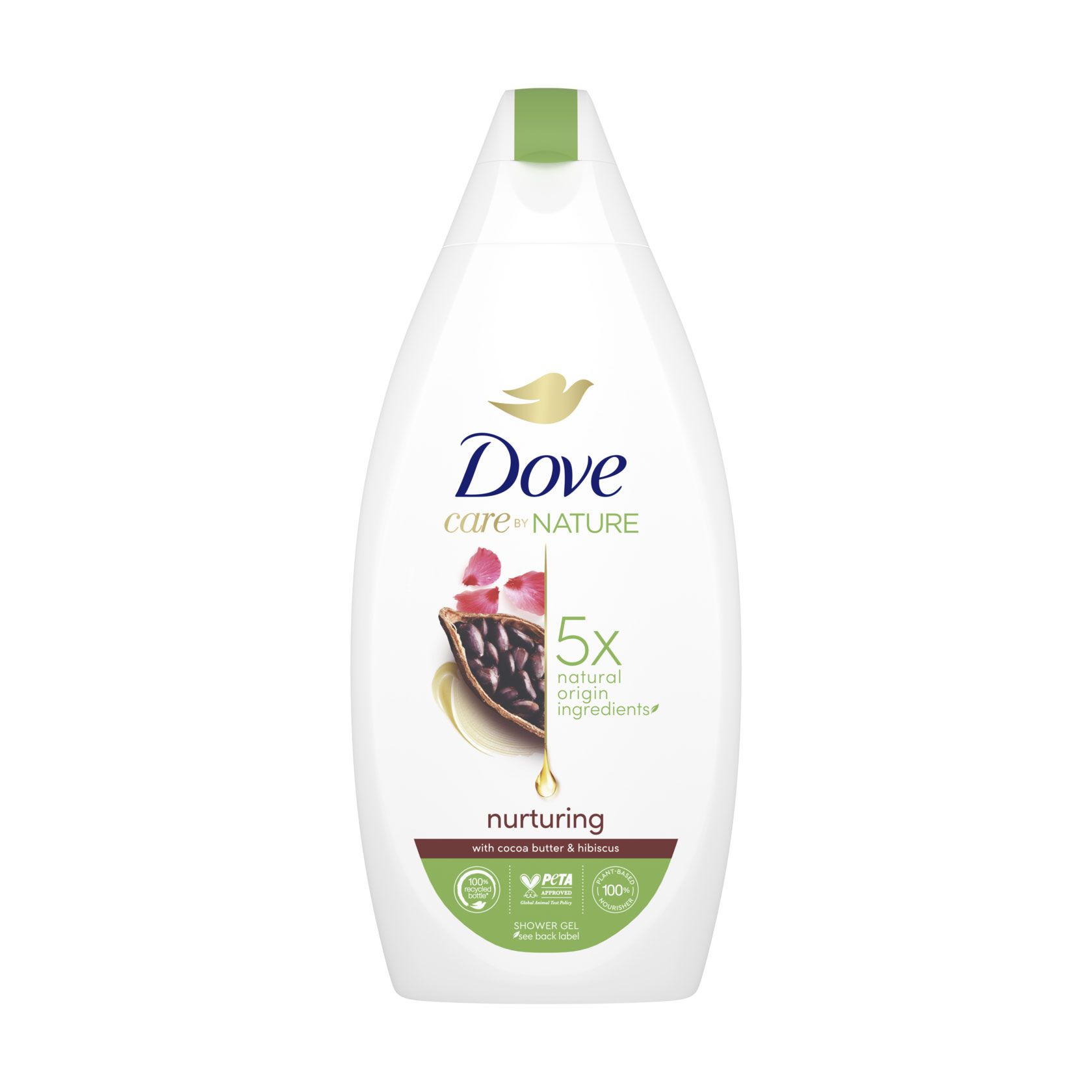 Гель для душу Dove Care By Nature Nurturing Shower Gel, 400 мл - купити ...