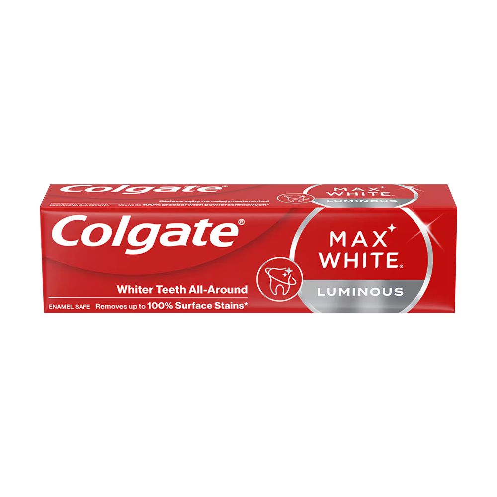 Зубная паста Colgate Max White Luminous, 75 мл - купить на EVA.UA