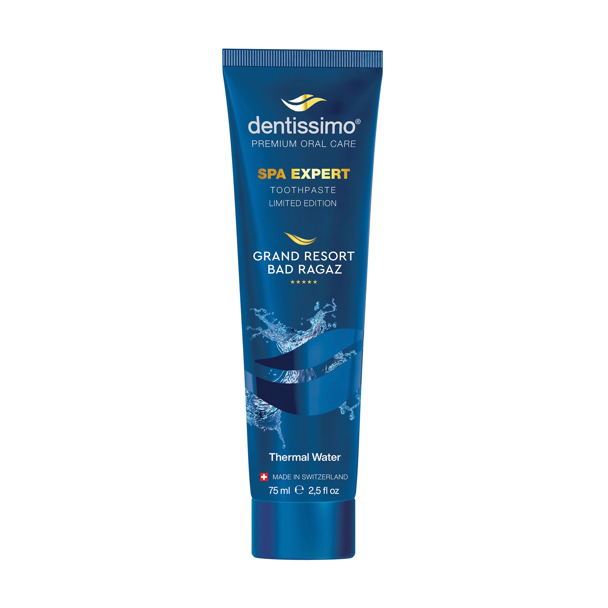Зубна паста Dentissimo Spa Expert з термальною водою, 75 мл - купити на EVA.UA