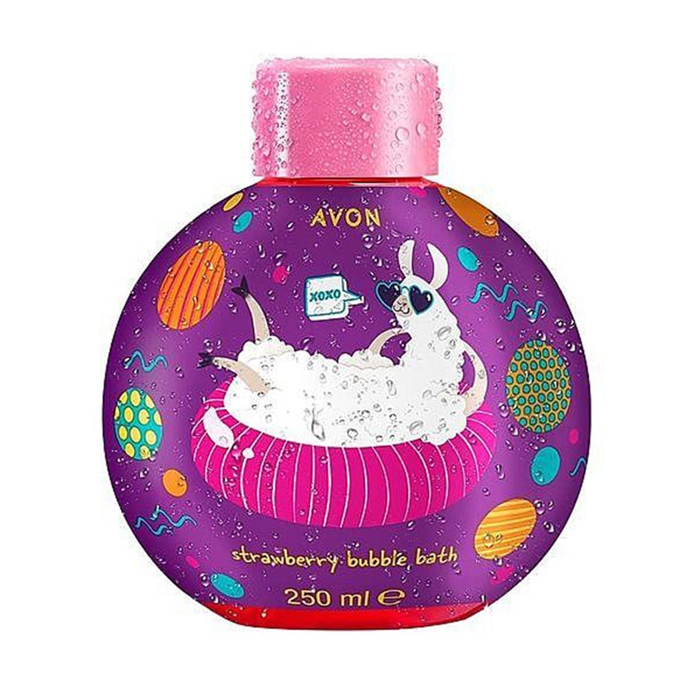 Детская пена для ванны Avon Strawberry Bubble Bath Волшебная лама, 250 ...