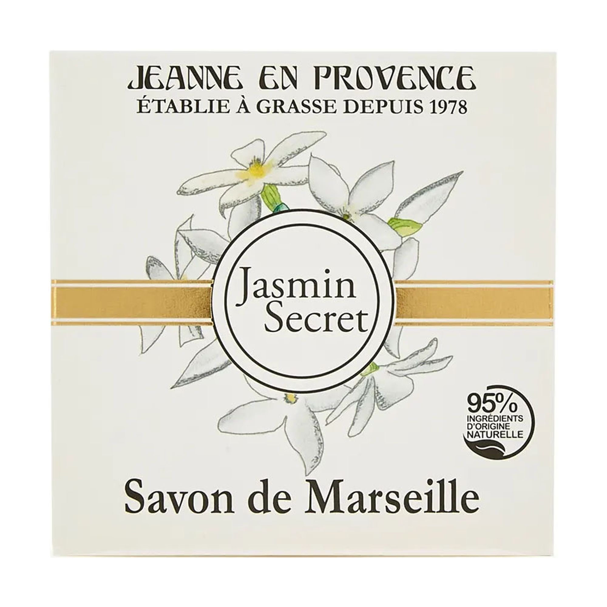 Твердое мыло для рук Jeanne en Provence Jasmine Secret Жасмин, 100 г ...