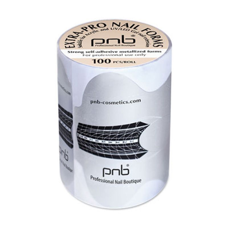 Форми для нарощування нігтів PNB ExtraPro металізовані, 100 шт - купити на EVA.UA