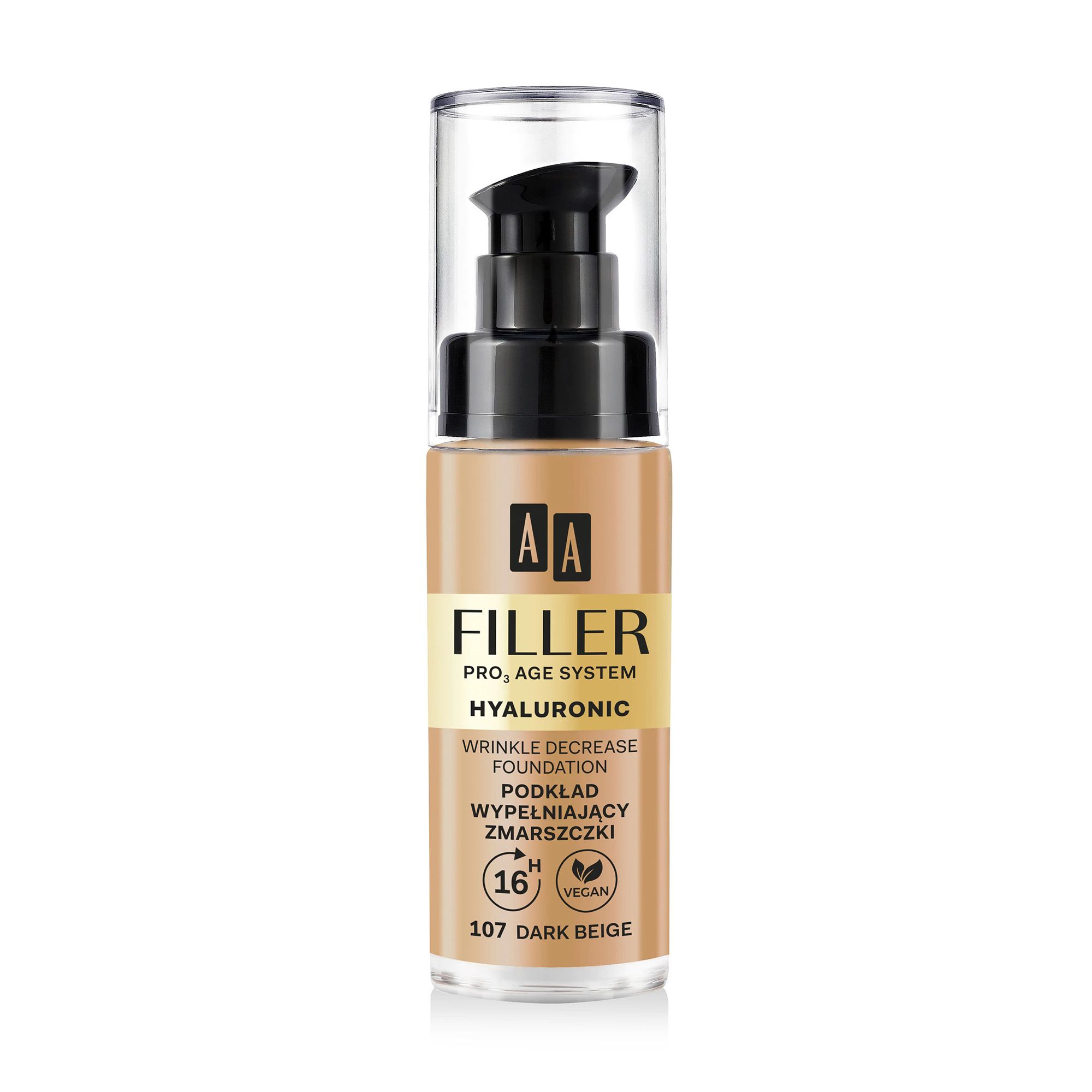 Тональный крем для лица AA Make Up Filler Wrinkle Decrease Foundation ...