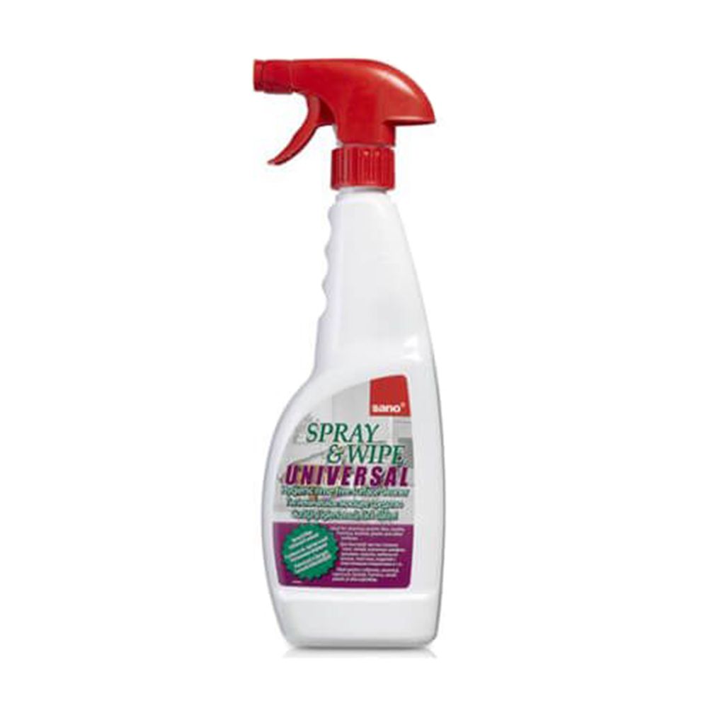 Універсальний засіб для чищення будь-яких поверхонь Sano Spray and Wipe ...