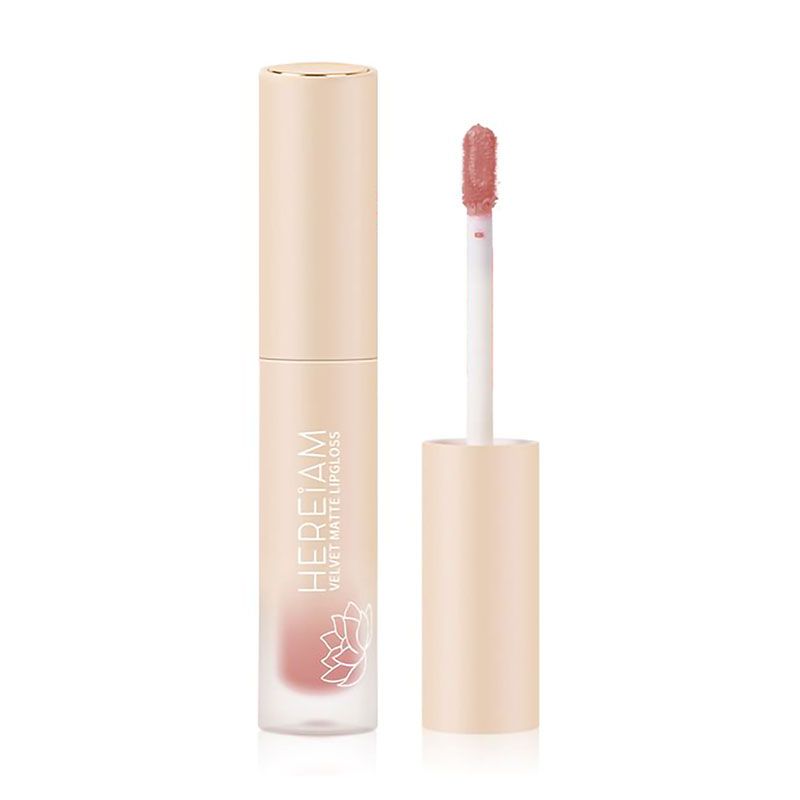 Матовий блиск для губ Imagic Hereiam Velvet Matte Lipgloss LP-2001, 4 ...