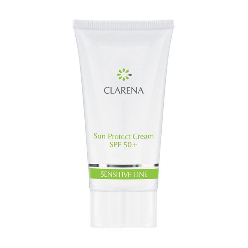 Солнцезащитный крем для лица Clarena Sensitive Line Sun Protect Cream ...