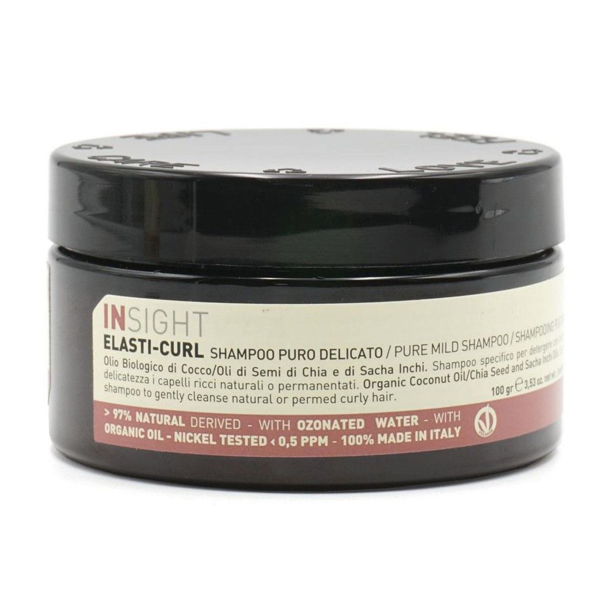 М'який шампунь Insight Elasti-Curl Pure Mild Shampoo для кучерявого волосся - купити на EVA.UA