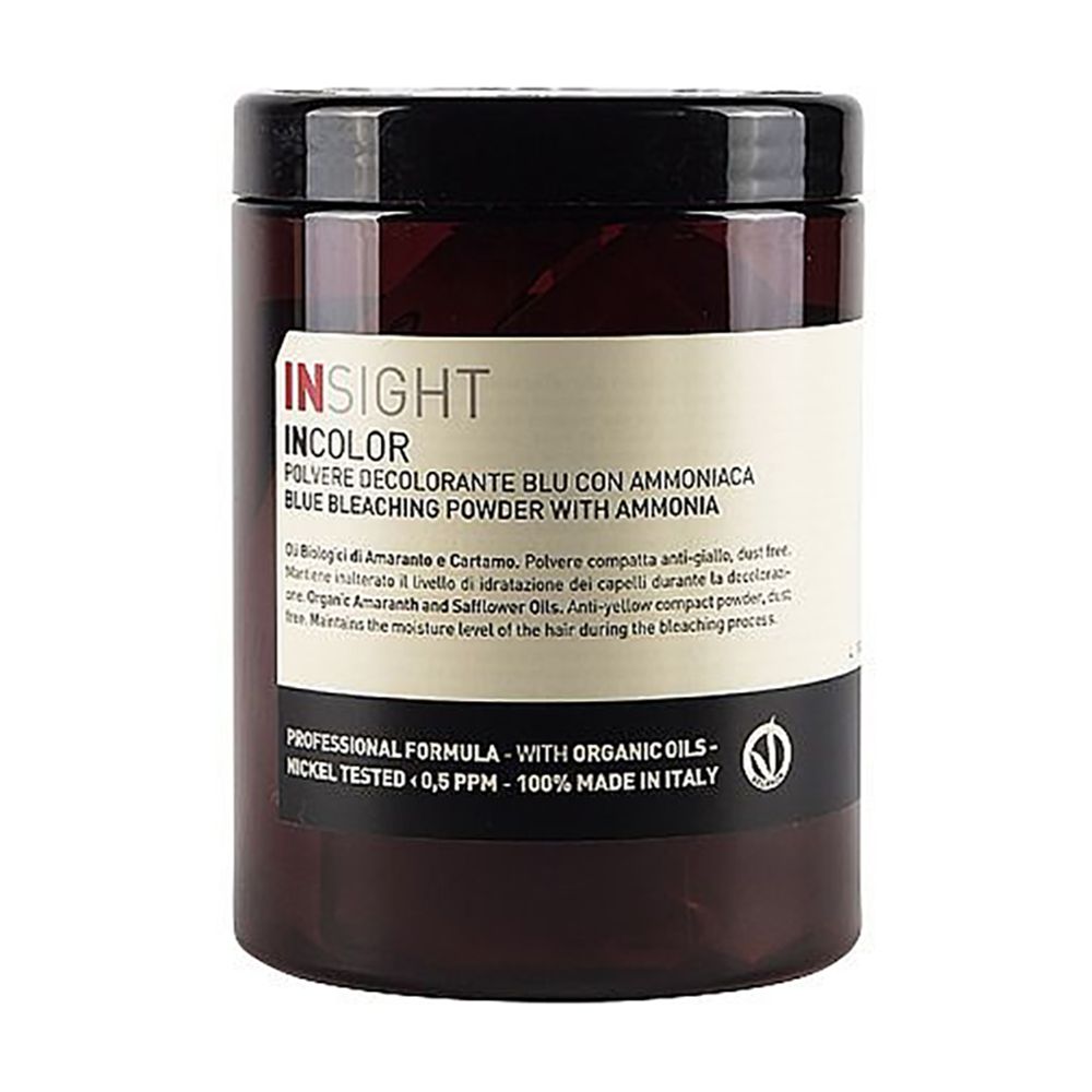 Синий обесцвечивающий порошок для волос Insight Incolor Blue Bleaching ...