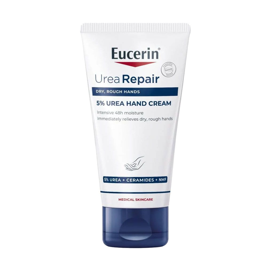 Крем для сухої шкіри рук Eucerin Urea Repair 5%, 75 мл — купити на EVA ...