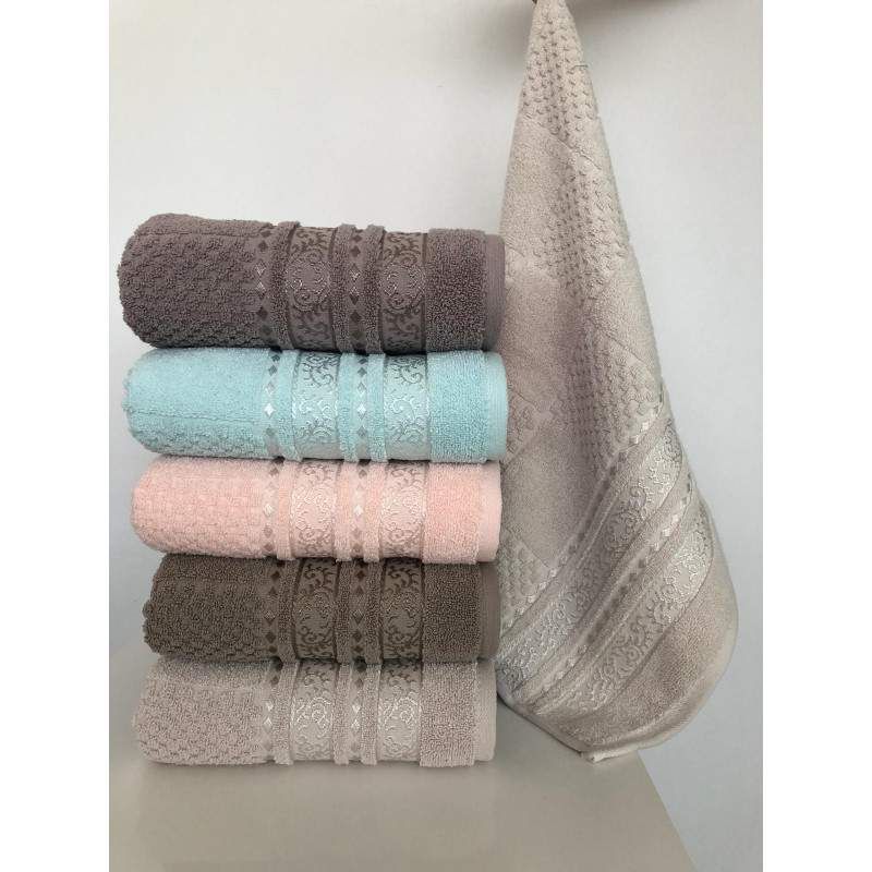 Набор полотенец Cestepe Cotton Delux Жаккард Senfoni 70x140 (6 шт) (908678) — купить на EVA.UA ...