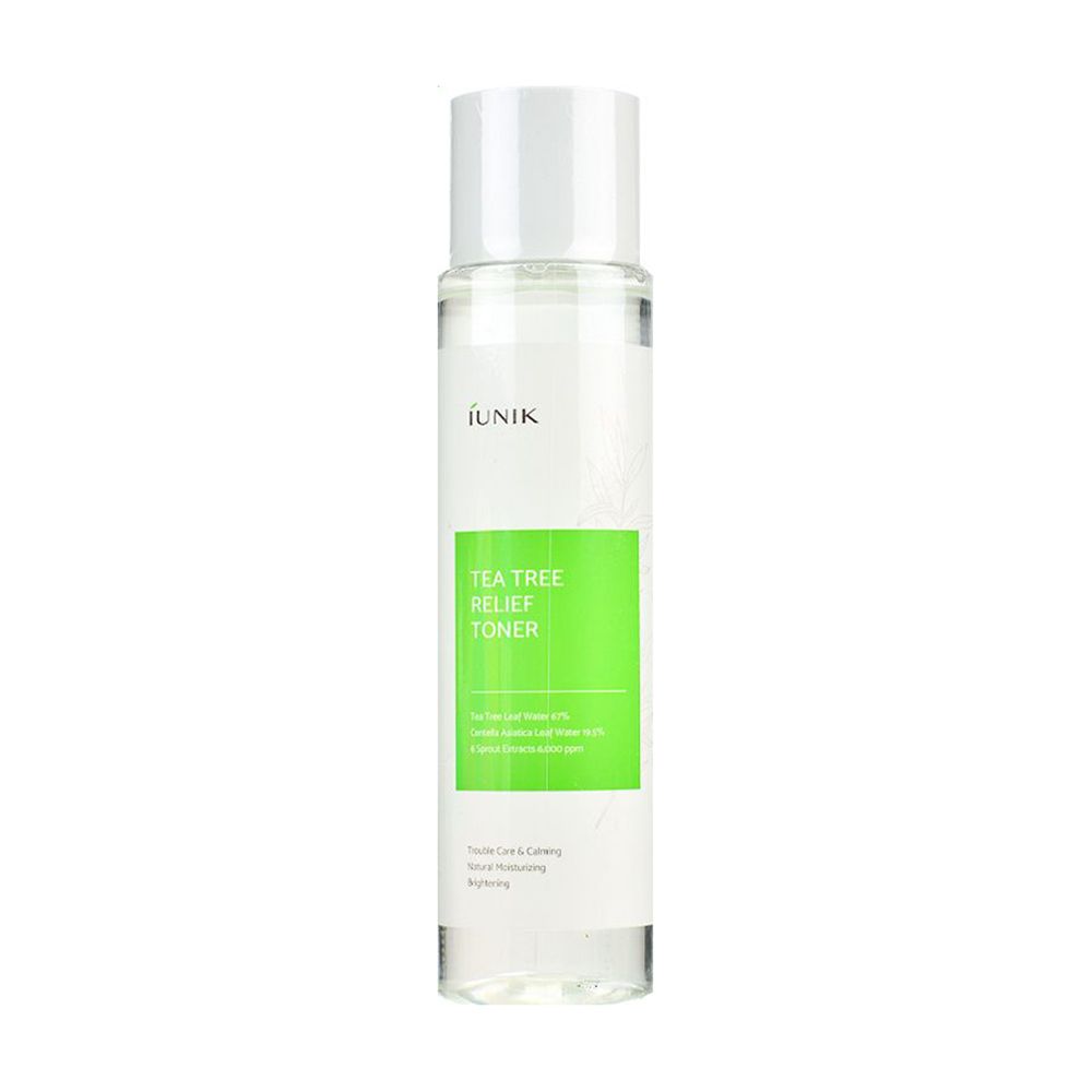Успокаивающий тонер для лица IUNIK Tea Tree Relief Toner с чайным ...