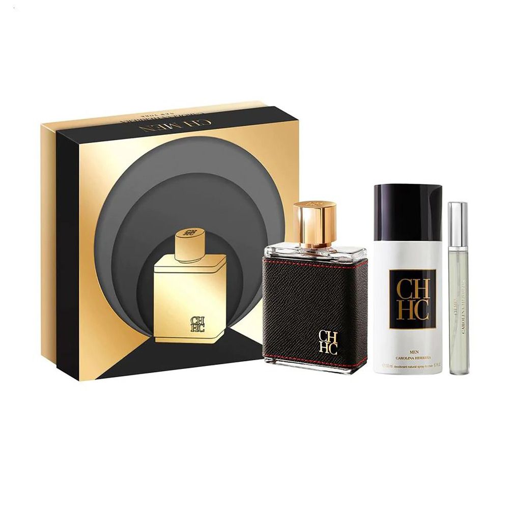 Парфюмированный набор мужской Carolina Herrera CH Men (туалетная вода ...