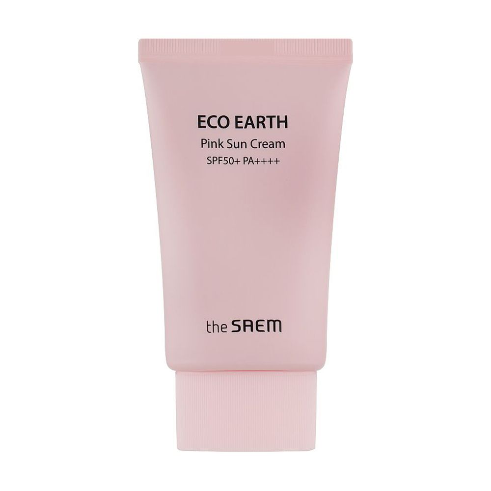 Солнцезащитный крем для тела The Saem Eco Earth Power Pink Sun Cream ...