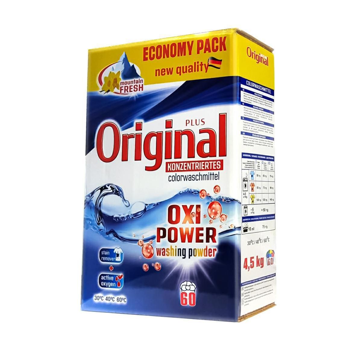 Пральний порошок Original Oxi Power Washing Powder для кольорових речей ...