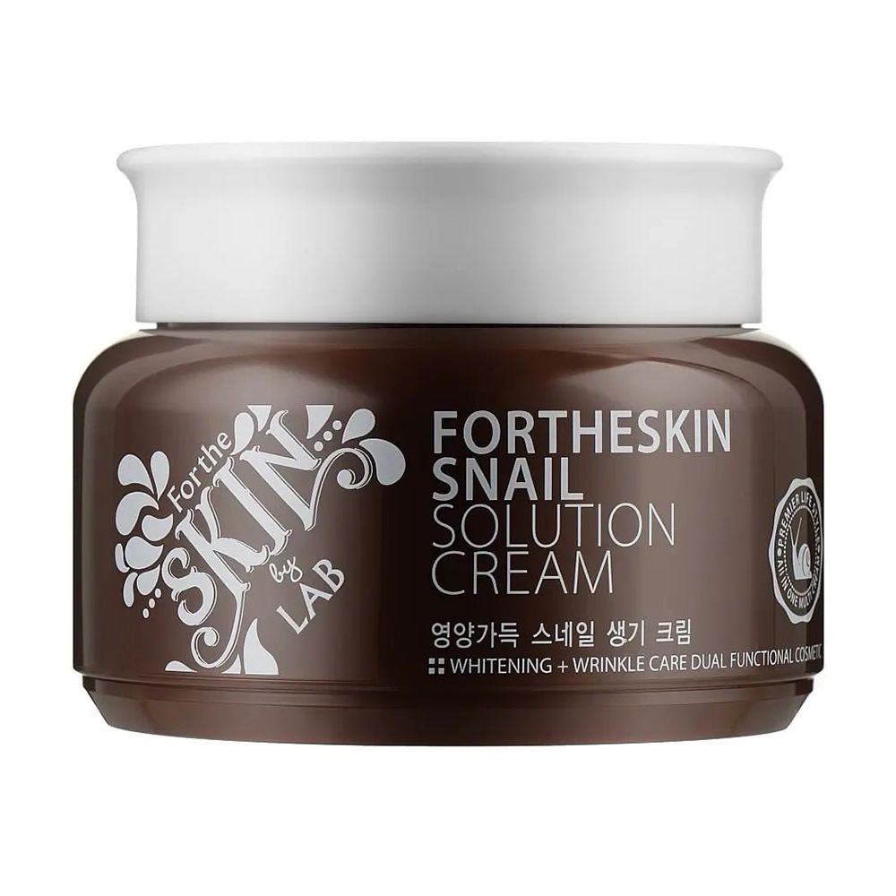 Крем для обличчя Fortheskin Snail Solution Cream з муцином равлика, 100 ...