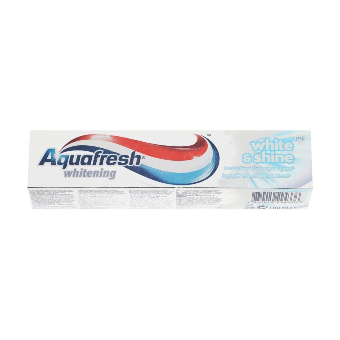 Зубна паста Aquafresh White & Shine Whitening Toothpaste Відбілювальна ...