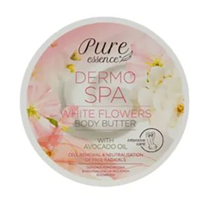 Масло для тела Pure Essence Dermo Spa Body Butter Белые цветы с маслом ...