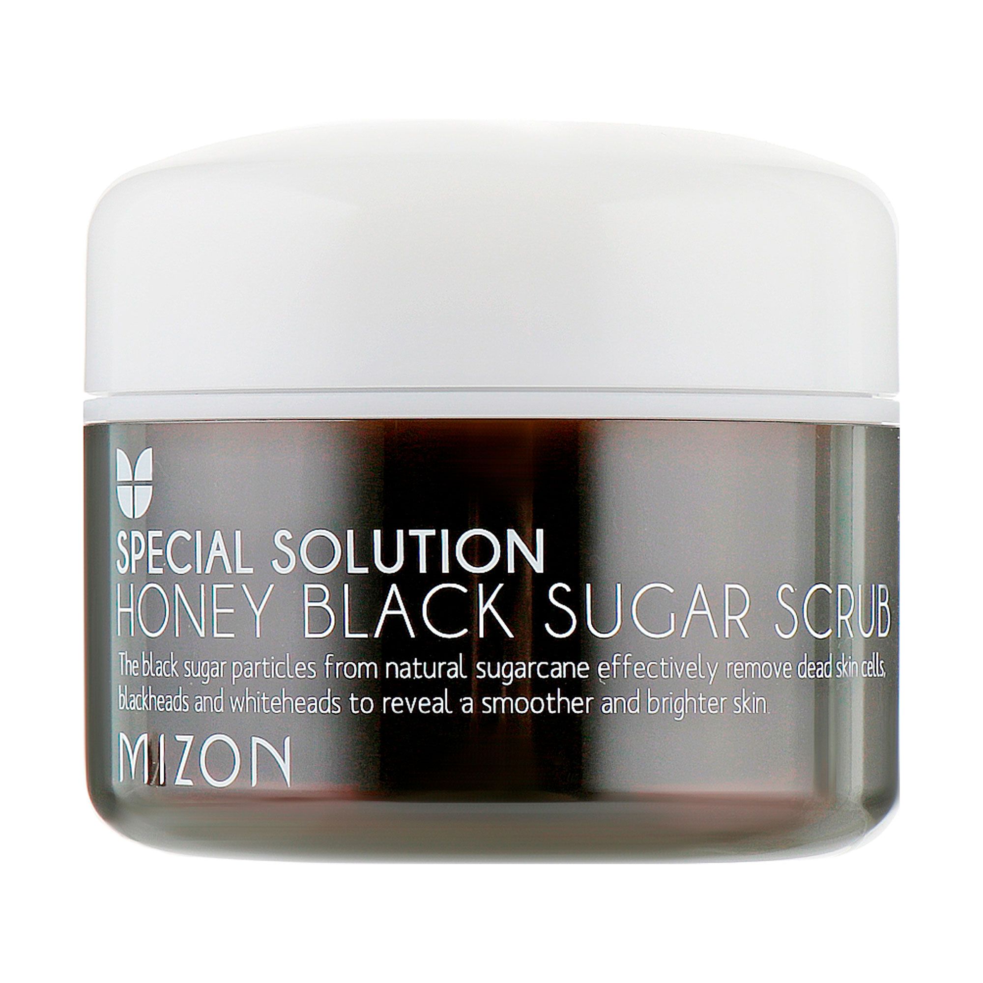 Скраб для обличчя Mizon Honey Black Sugar Scrub з чорним цукром та ...