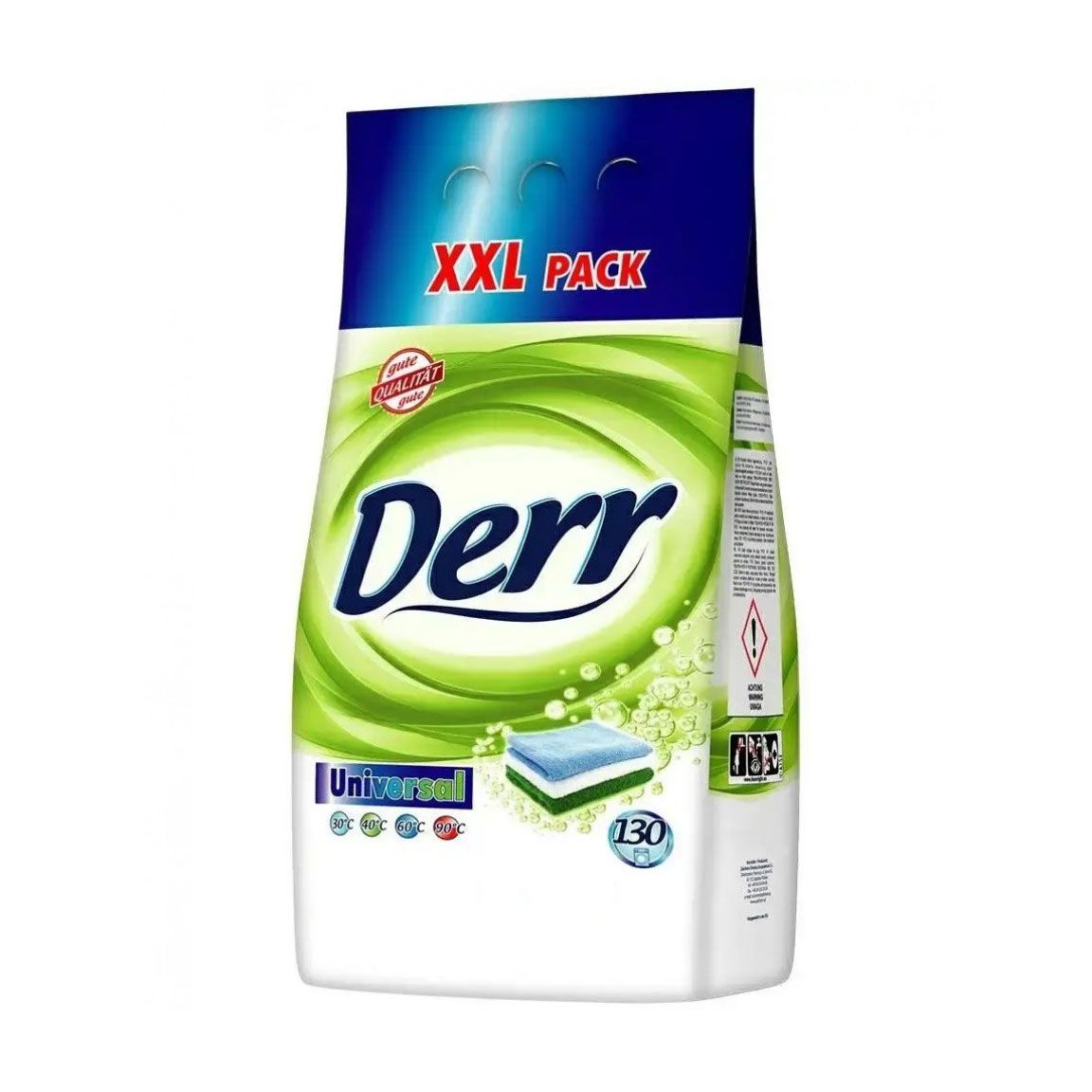 Стиральный порошок Derr Universal, 130 стирок, 8.45 кг - купить на EVA.UA