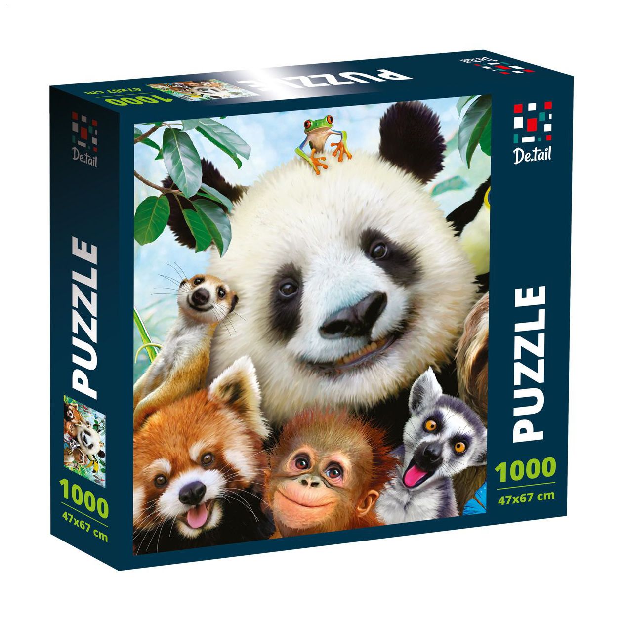 Пазли De.tail Зоо селфі, 1000 елементів, від 8 років (DT1000-02 ...