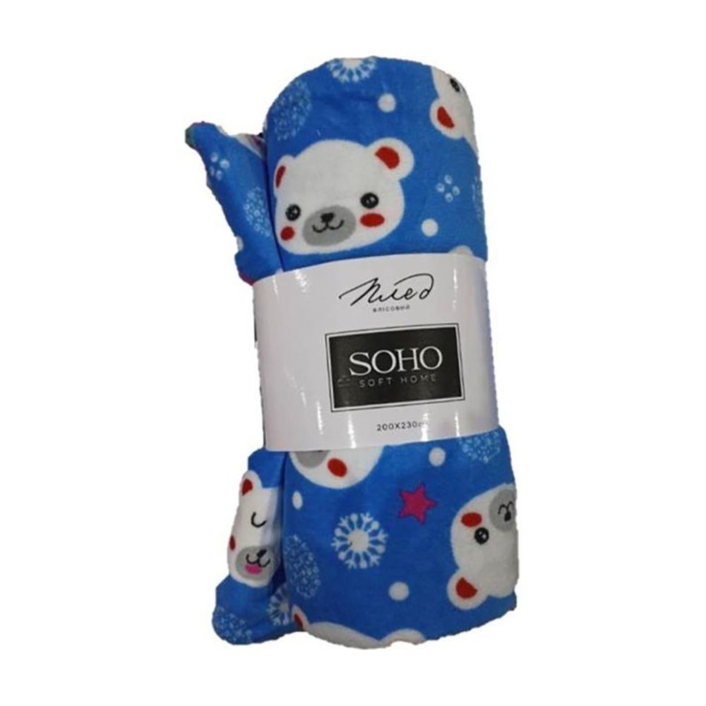 Плед Soho Soft Home Bear Face, 200*230 см - купить на EVA.UA