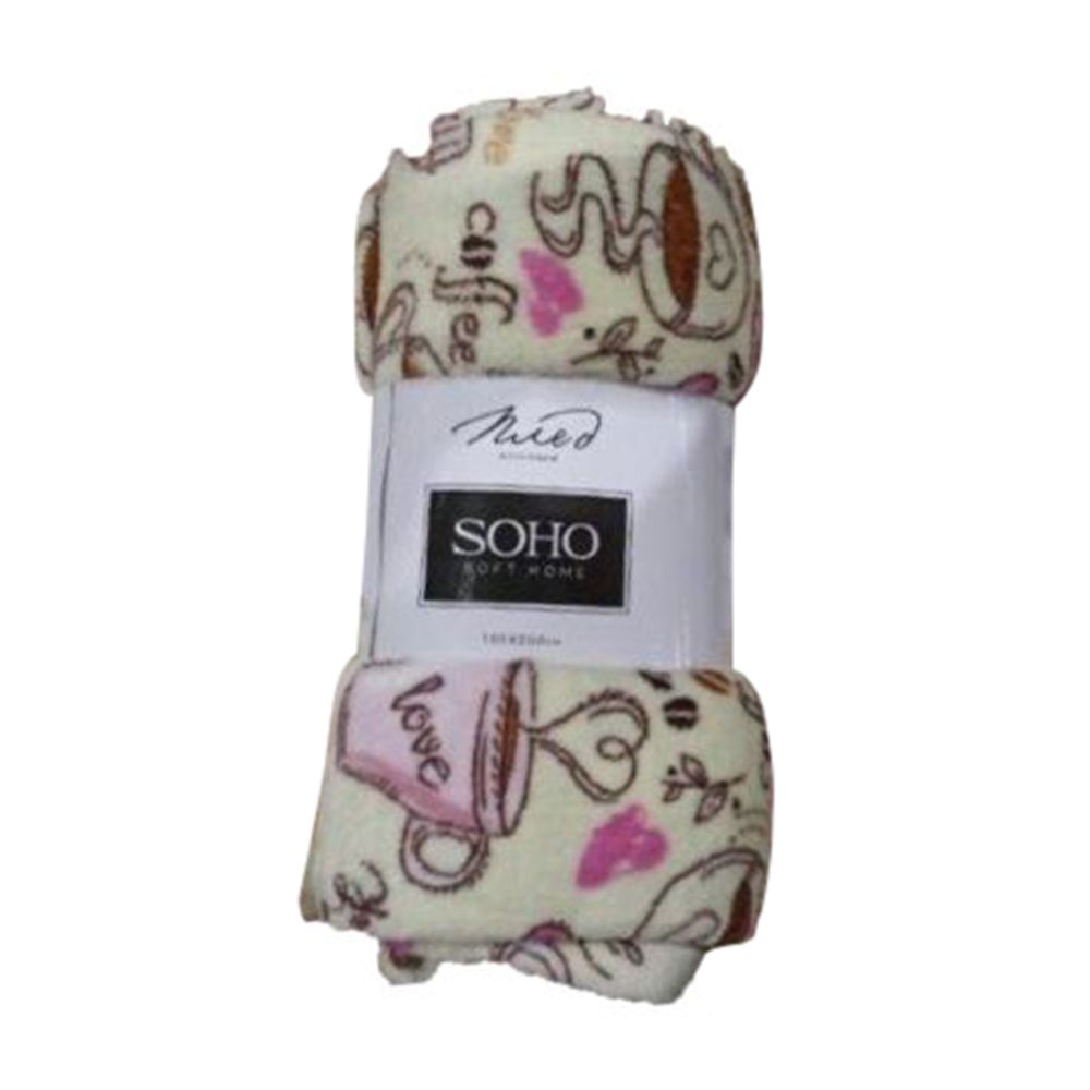 Плед Soho Soft Home Morning Coffee, 200*230 см - купити на EVA.UA
