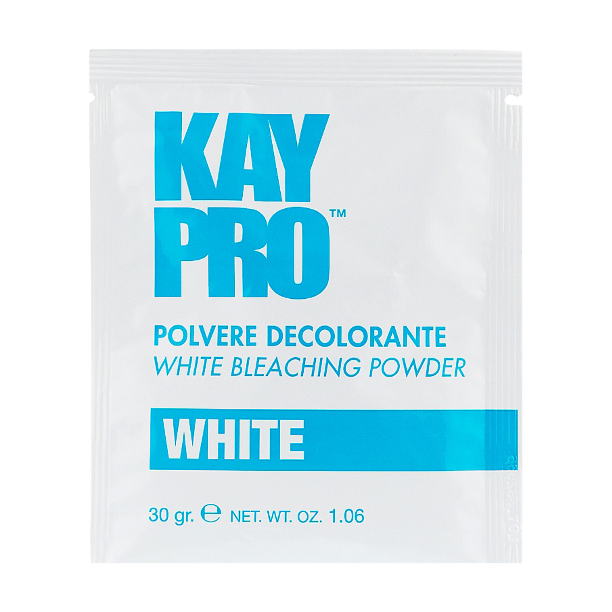 Осветительная пудра для волос KayPro Bleach Powder White, 30 г (саше ...