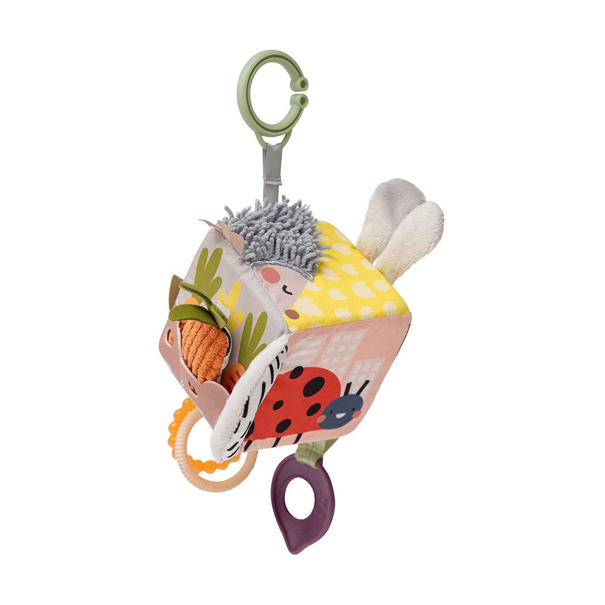 Розвивальна іграшка-кубик Taf Toys Садочок у місті Їжачок і бурячок ...