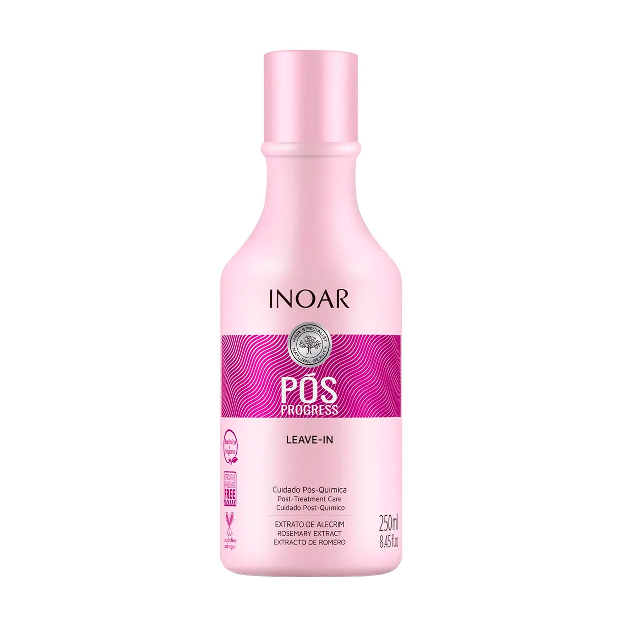 Молочко Inoar Pos Progres Leave-in для волос после химической обработки ...