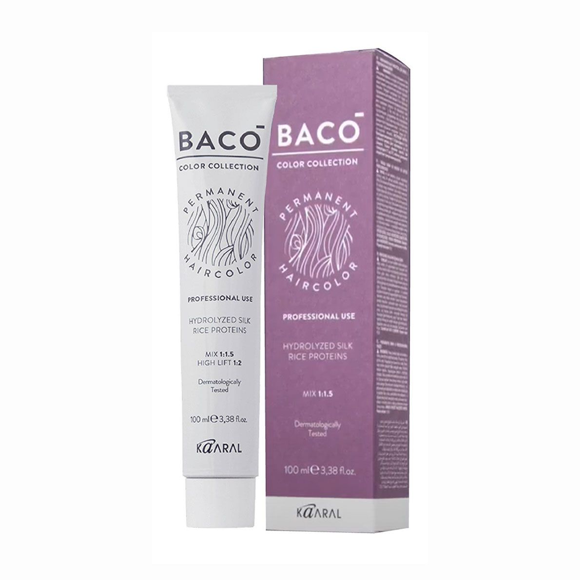 Перманентная краска для волос Kaaral Baco Color Collection с низким ...