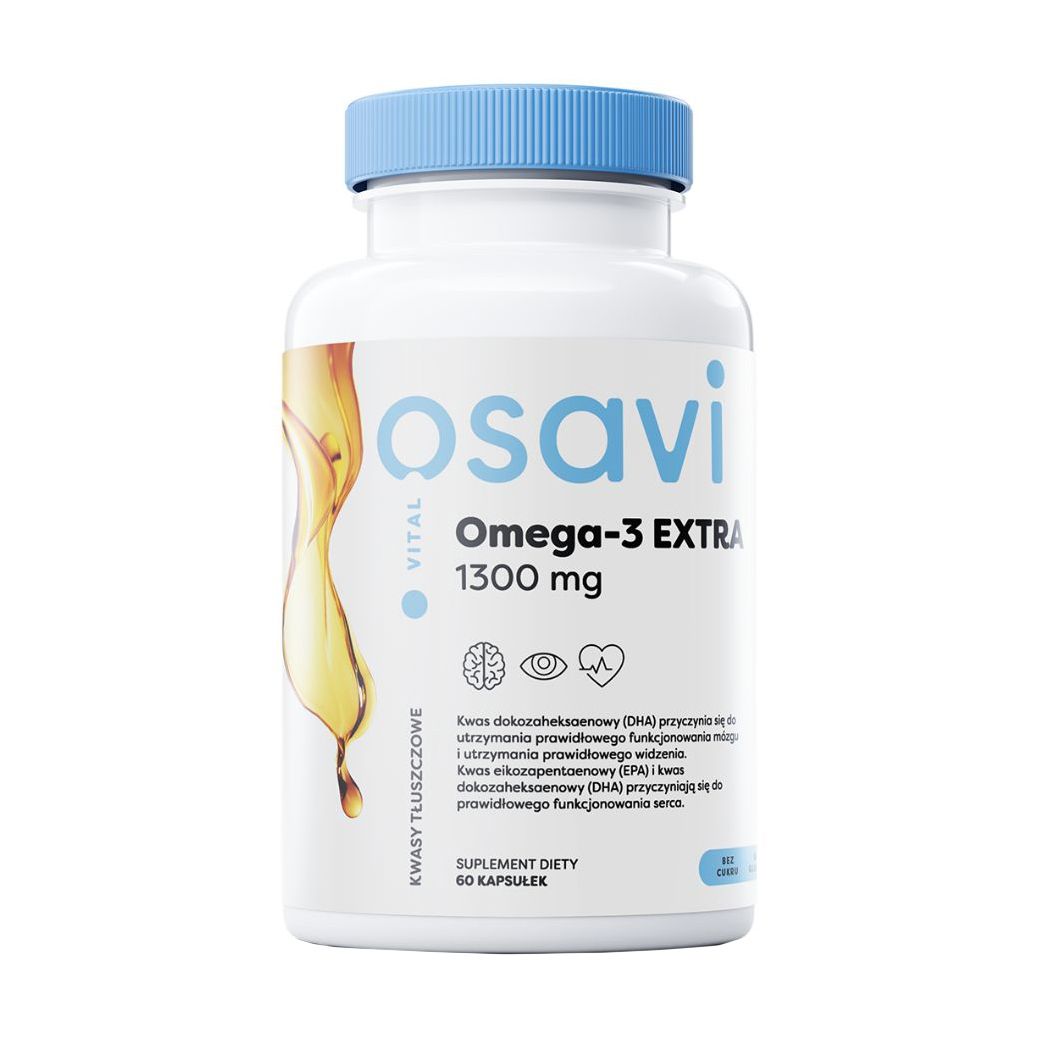 Диетическая добавка в капсулах Osavi Vital Omega-3 Extra Омега-3 экстра ...