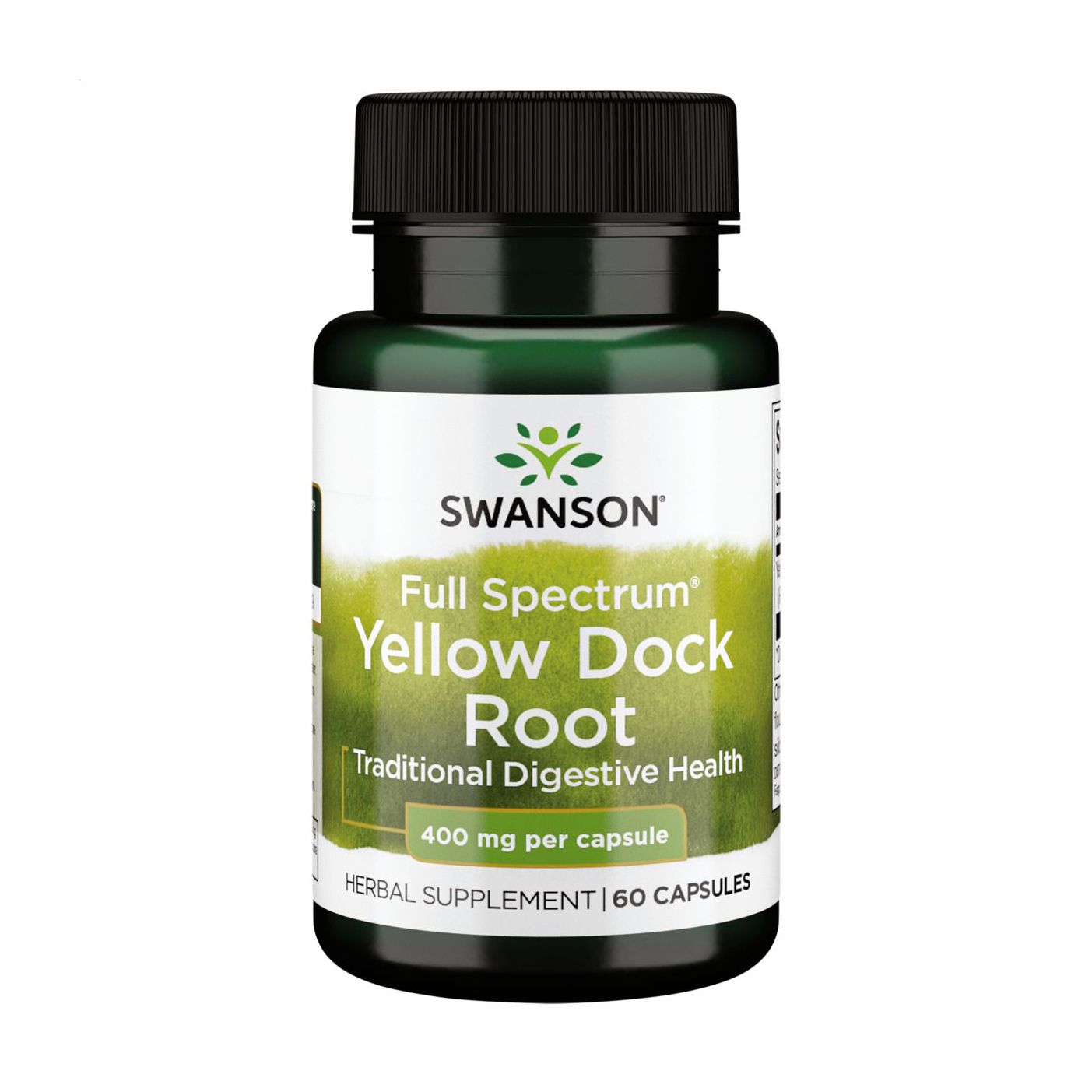 Дієтична добавка в капсулах Swanson Full Spectrum Yellow Dock Root ...